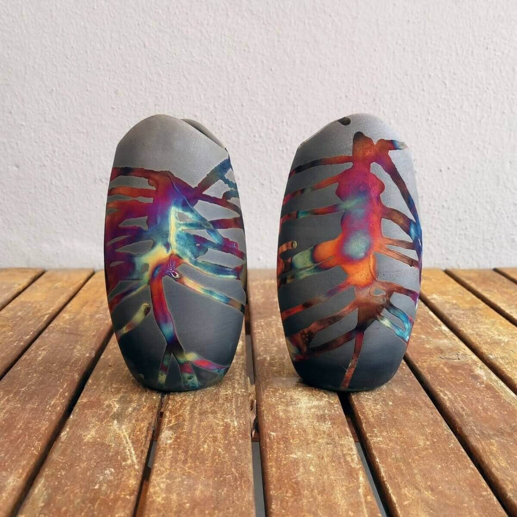 RAAQUU by Adil Ghani - Handmade Raku Ceramic Pottery Art Home Decor